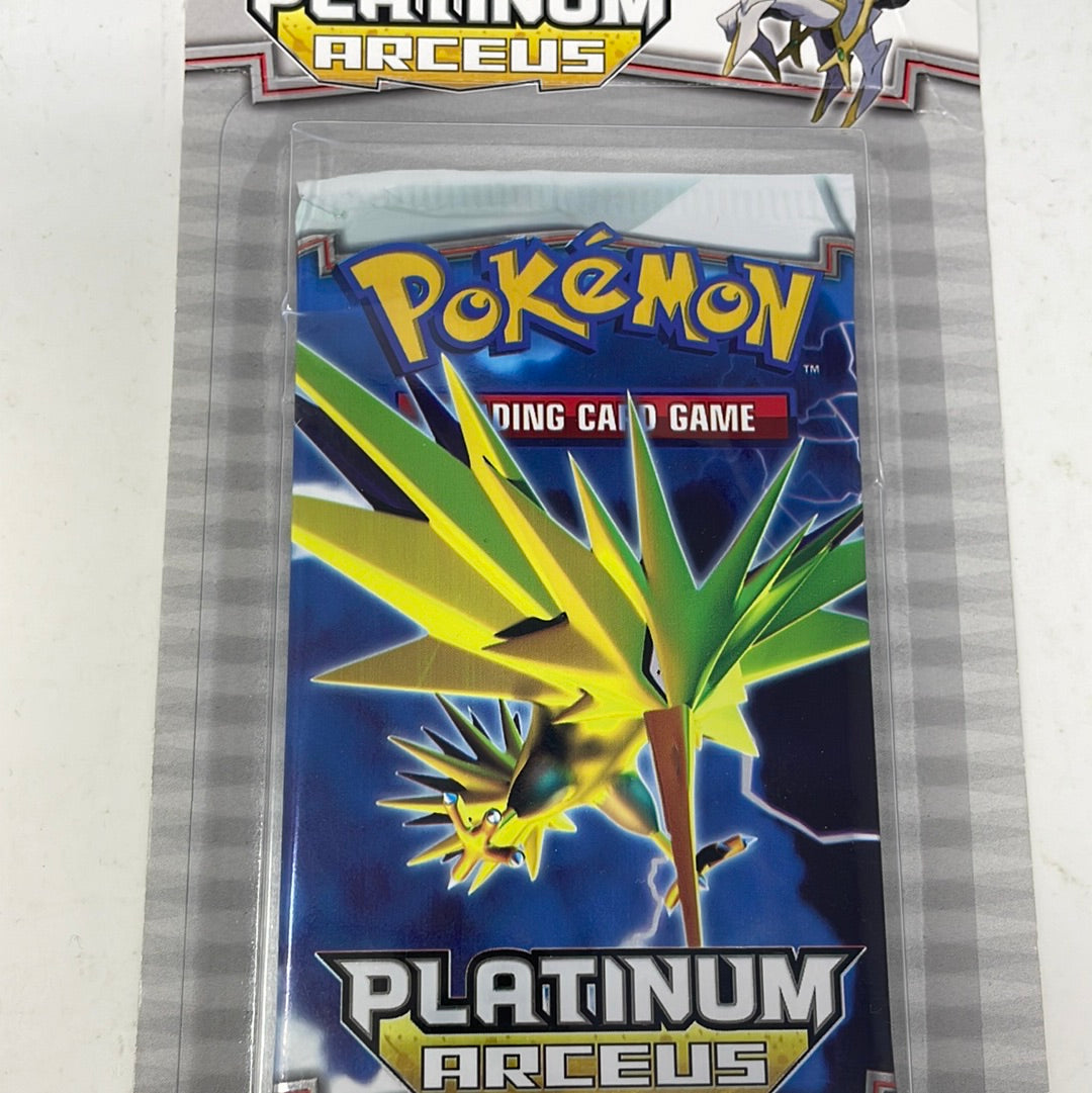 2009 Pokemon Platinum Arceus Booster Pack Sealed Zapdos Blister Artwor – shophobbymall