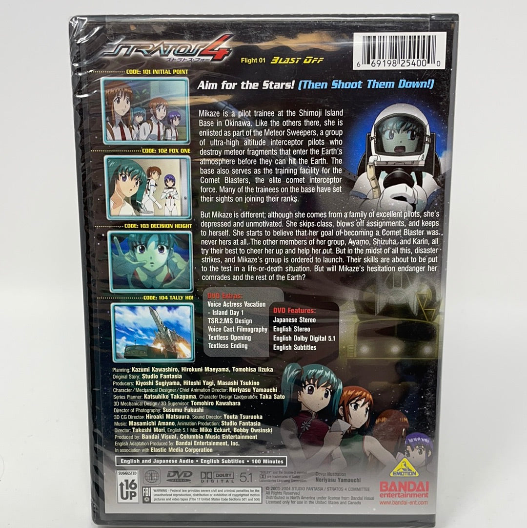 DVD Stratos 4 Flight 01: Blast Off (Sealed) – shophobbymall