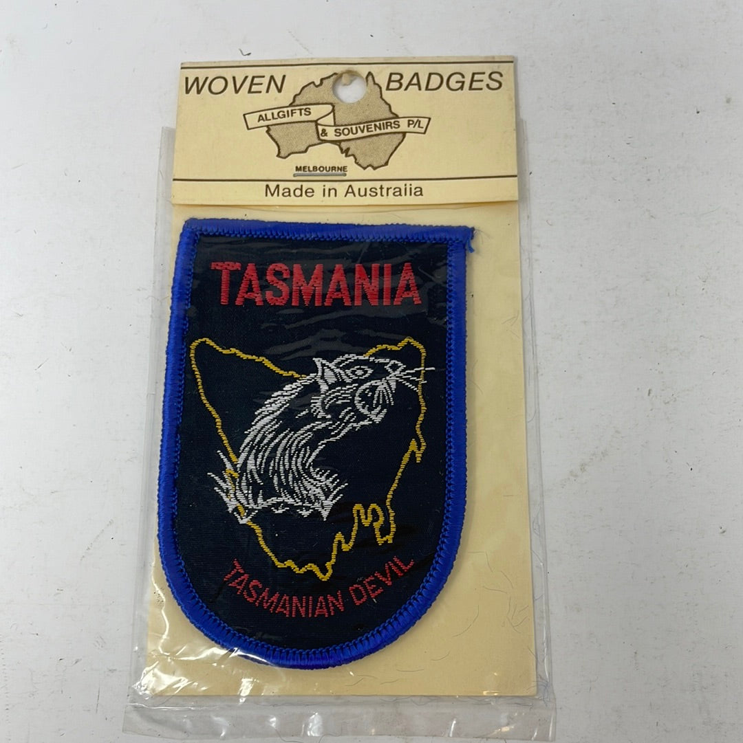 Woven Badges Tasmania Tasmanian Devil Australia Patch – shophobbymall