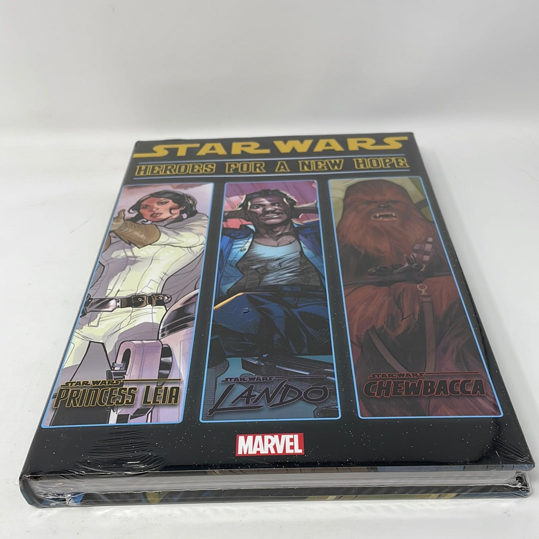 Star Wars Heroes for a New Hope HC 2016 Shrinkwrapped Marvel Disney Lu ...
