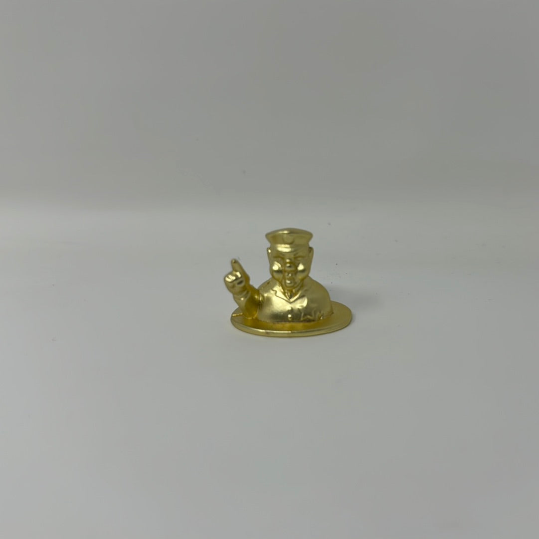 Monopoly Surprise Community Chest Gold Police Officer Token Series 1 G ...