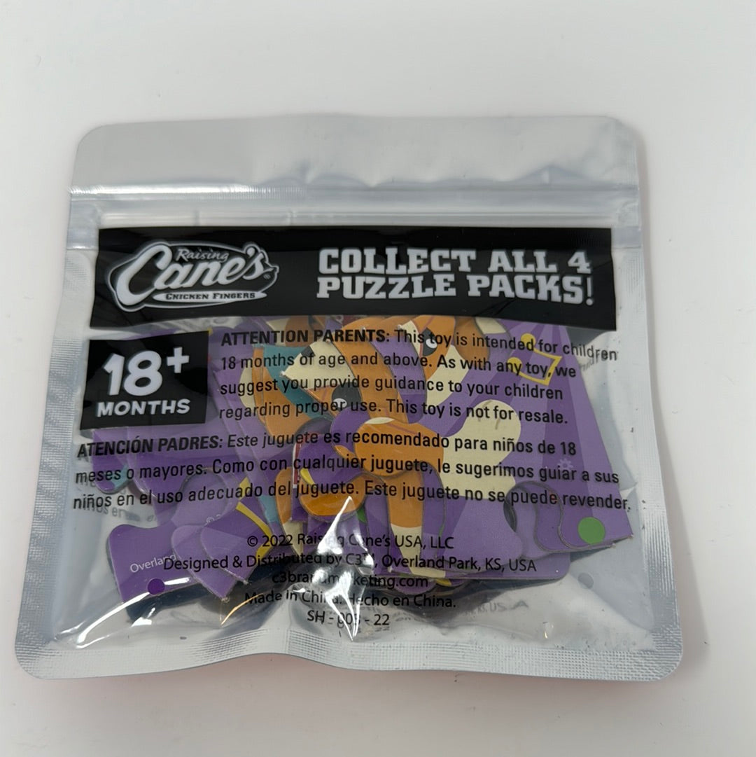 Raising Canes Cane & Friends Puzzle Pack – shophobbymall
