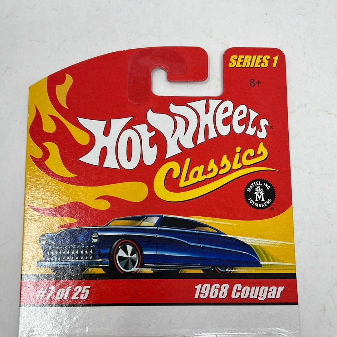 Hot Wheels Classic Series 1 1968 Cougar 7/25 red – shophobbymall