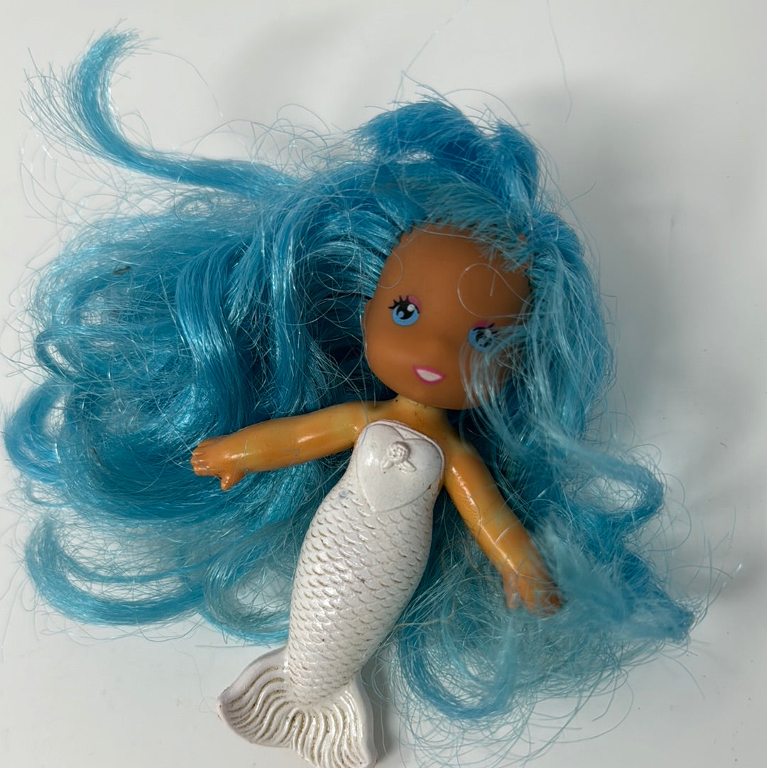 Vintage Sea Wees Tropigals Camille Blue White 4" Mermaid Kenner CPG 19 ...