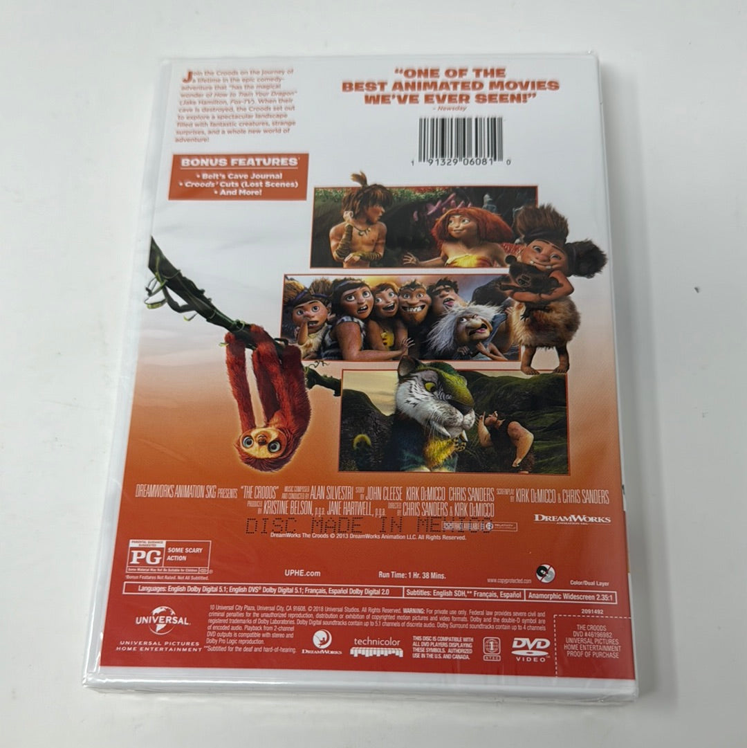 DVD Dreamworks The Croods Sealed – shophobbymall
