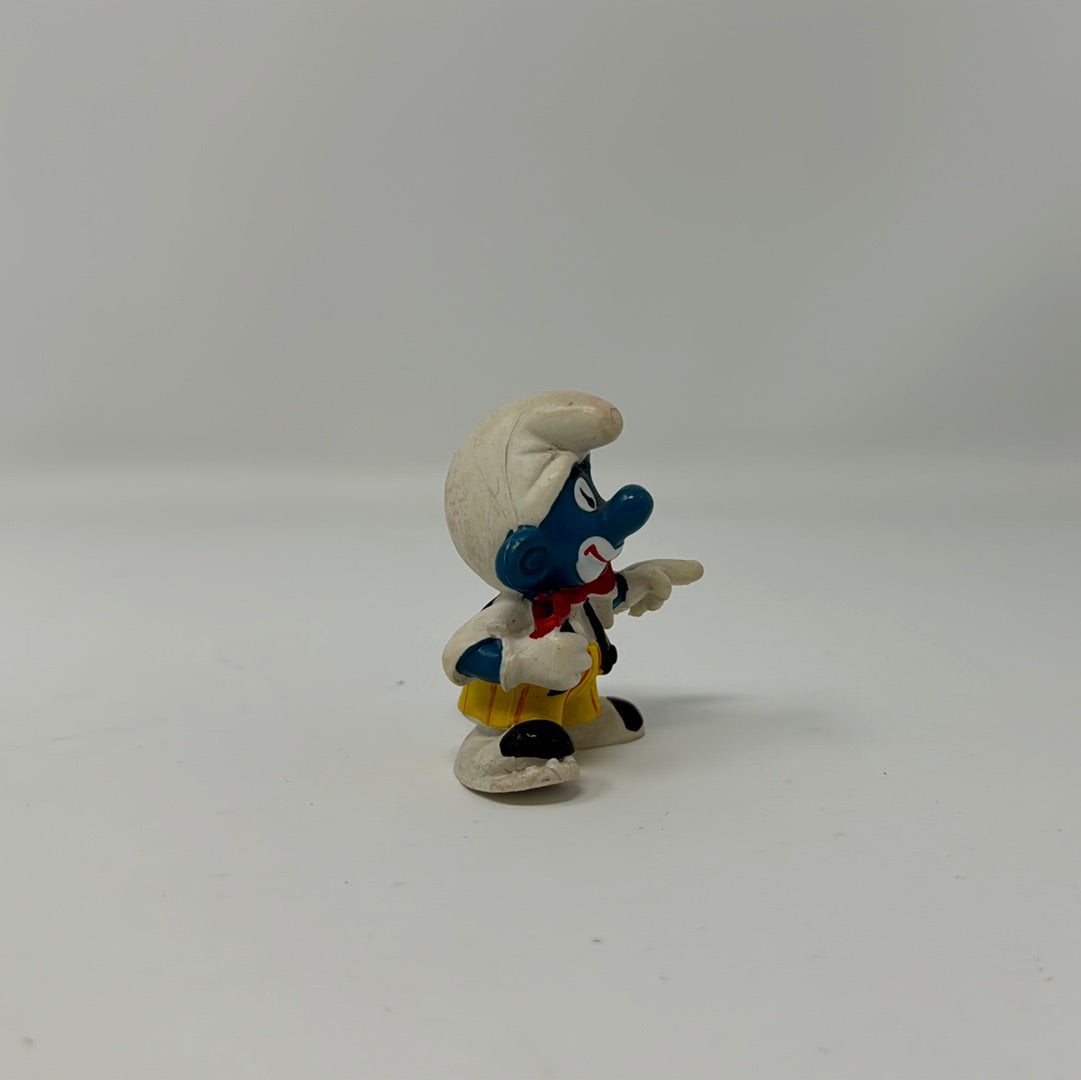 Vintage 1978 Peyo Schleich Clown Smurf Figure PVC Hong Kong W Berrie C ...