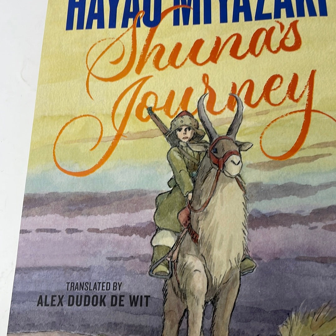 Shuna's Journey by Hayao Miyazaki (English) Hardcover Book – shophobbymall