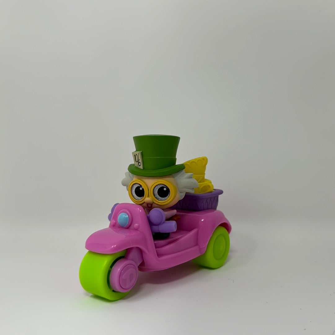 Disney Doorables Lets Go Road Trip Vehicle Series 2 Mad Hatter Figure ...