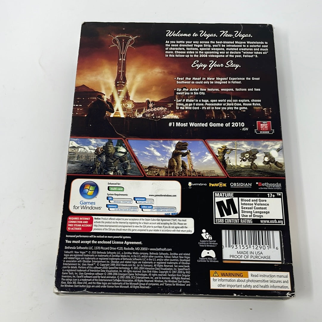 PC DVD Games For Windows Fallout New Vegas – shophobbymall