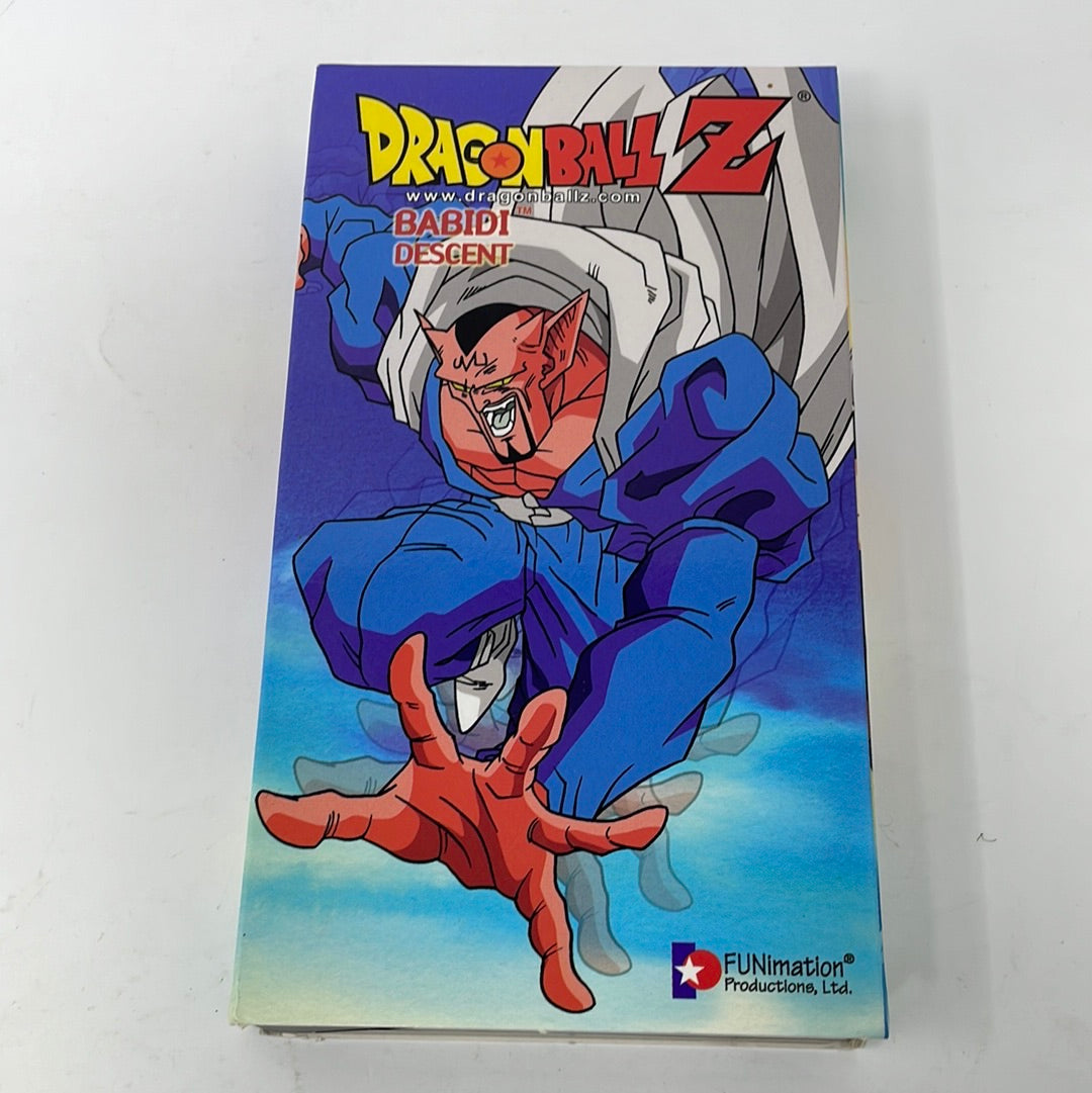 VHS Dragon Ball Z Babidi Descent Funimation – shophobbymall