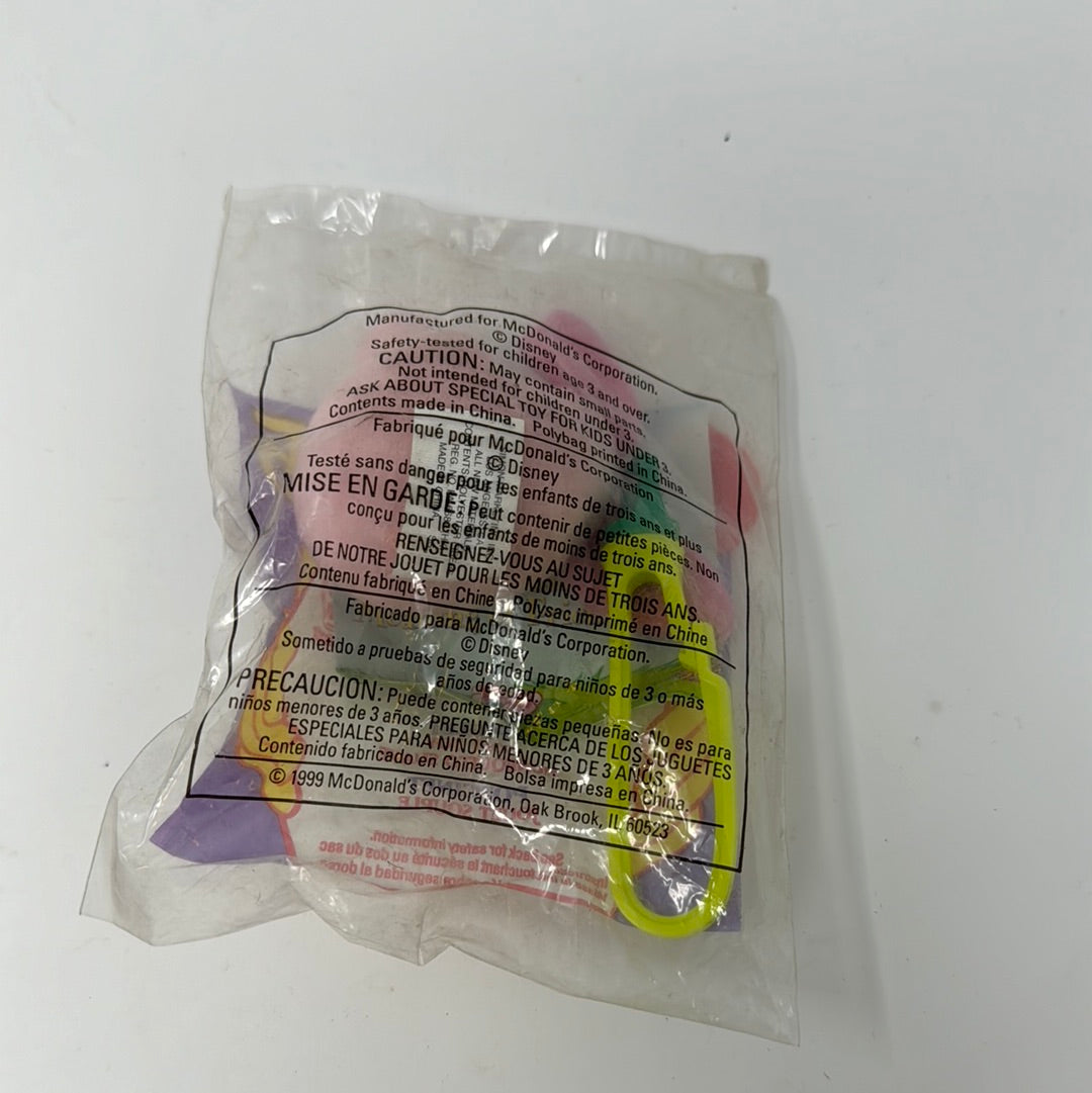 McDonald's 1999 Winnie the Pooh Happy Meal Toy Piglet #5 Soft Plush Cl ...