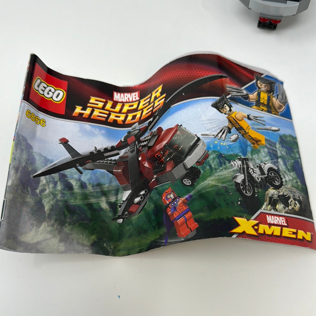 LEGO 6866 - Marvel Deadpool Wolverine’s Chopper Showdown w/Manual ...