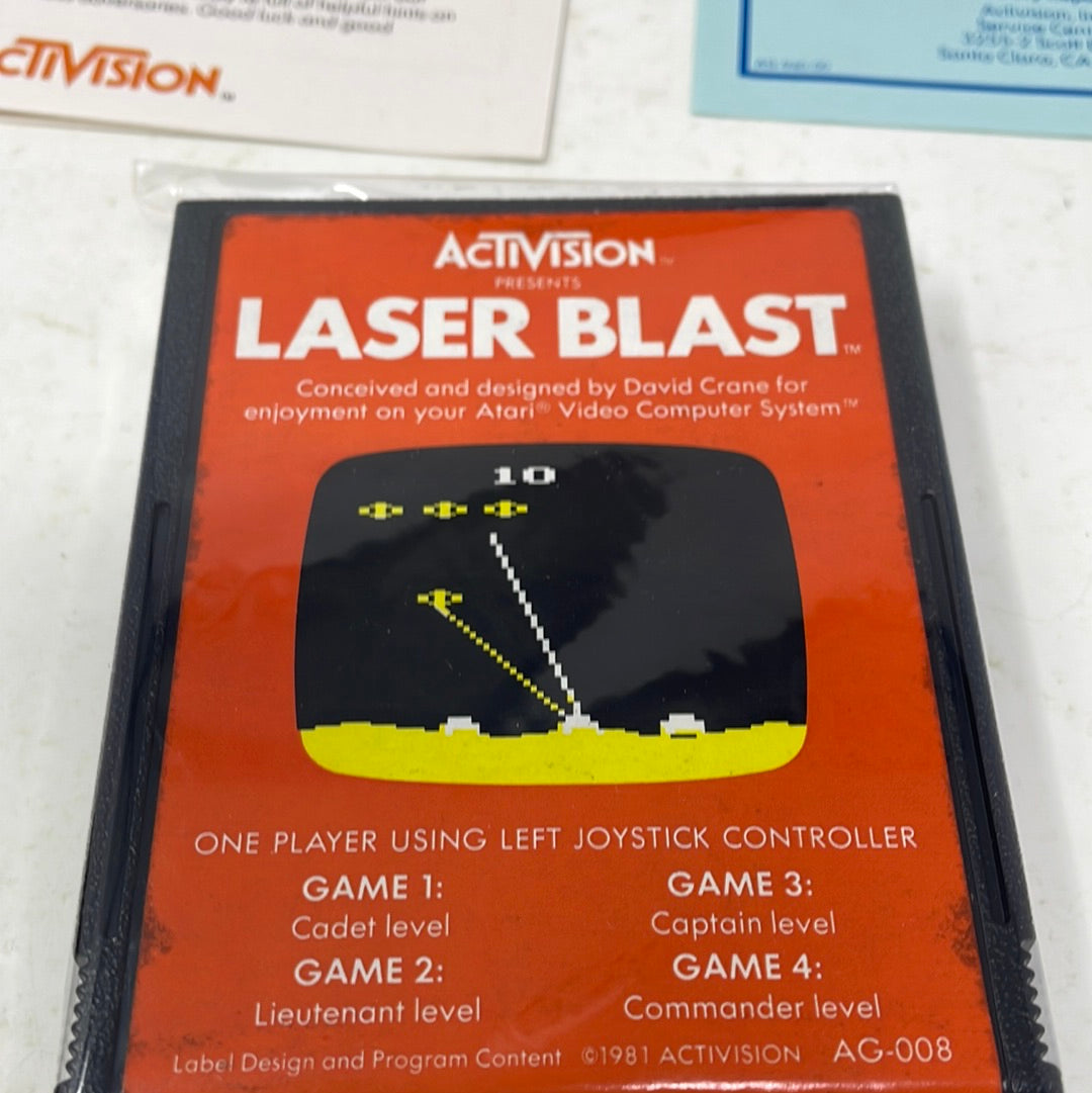 Atari 2600 Laser Blast (CIB) – shophobbymall