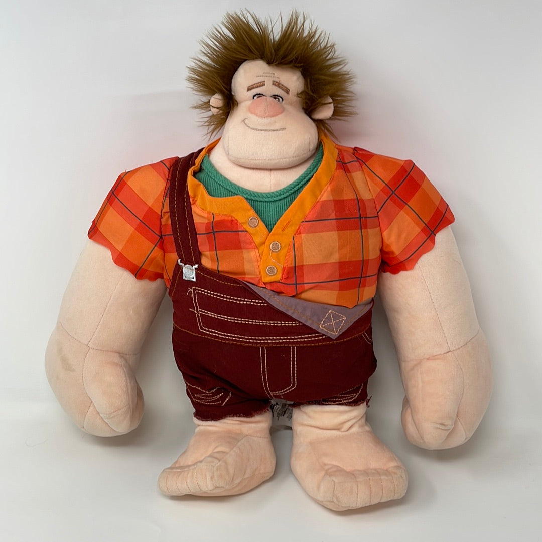 Disney Store Wreck It Ralph Plush Soft Doll Character Toy 15 Inch Plus ...