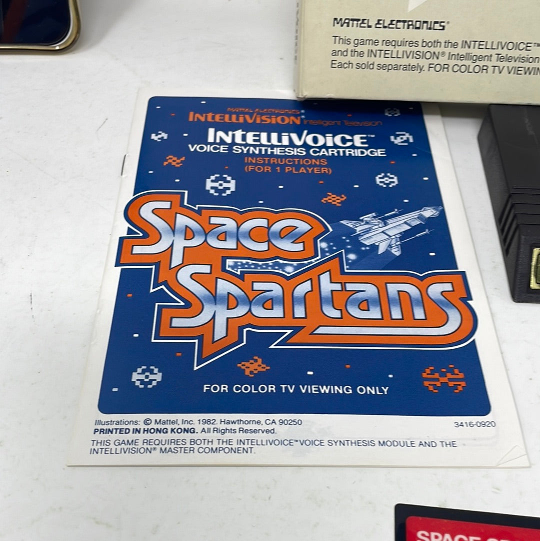 Intellivision Intellivoice Space Spartans (CIB) – shophobbymall