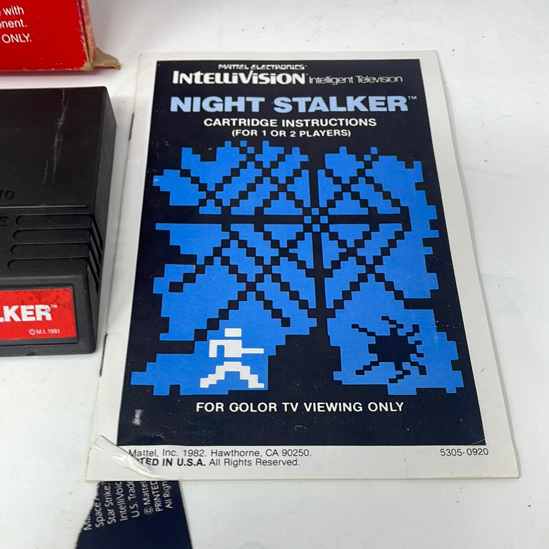 Intellivision Night Stalker (CIB) – shophobbymall