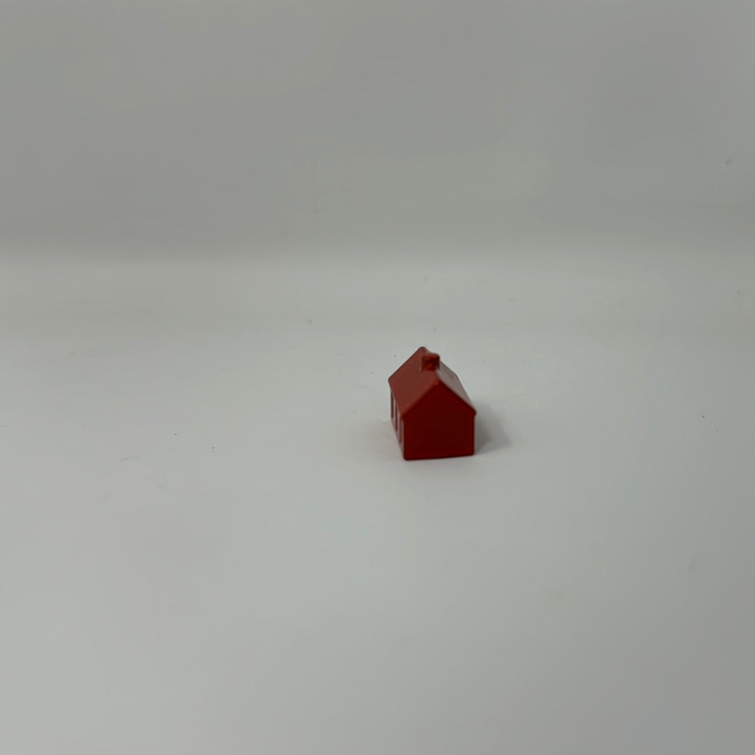 Monopoly Surprise Community Chest Tokens Game Pieces Red House ...