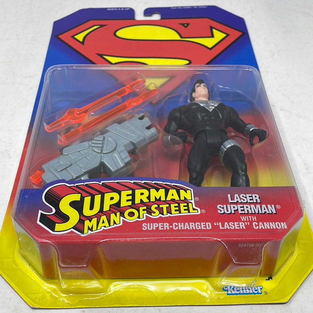 Superman Man Of Steel Kenner Action Figure Laser Superman 1995 ...