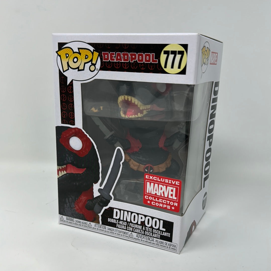 Funko Pop Deadpool Dinopool Marvel Collector Corps Exclusive 777 ...