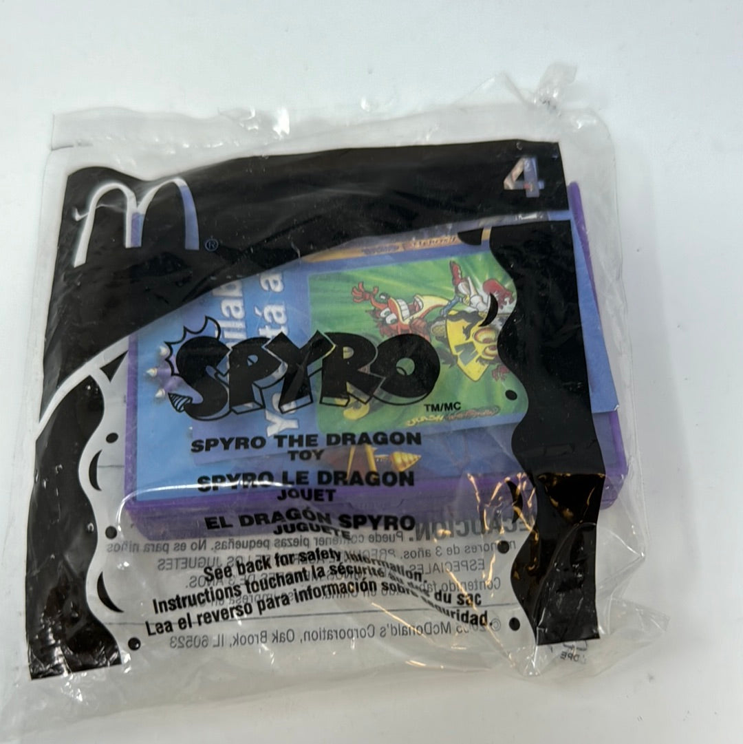 2005- McDonald's Happy Meal Crash & Spyro Sealed Video Game #4 New In ...