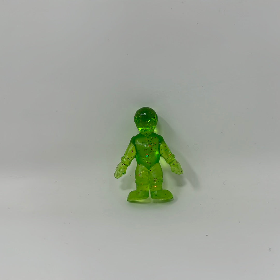 Scooby-Doo Tiny Mights Minifigure Funland Robot Clear Green Sparkle Ra ...