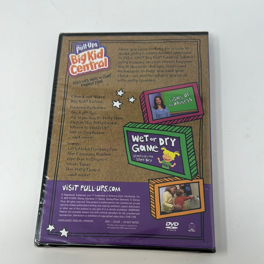 DVD Pull-Ups Big Kid Central Potty Training DVD Sealed – shophobbymall