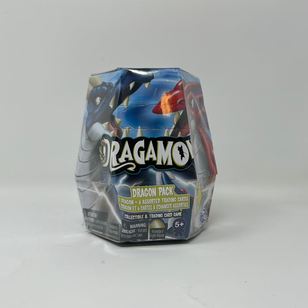 DRAGAMONZ Dragon Pack Blind Box - Contains 1 Dragon + 6 Cards Spin Mas ...