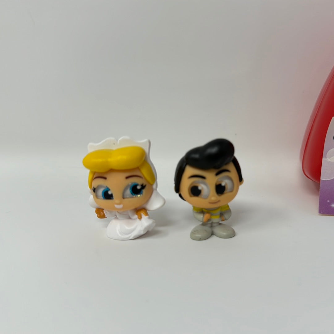 Disney Doorables Valentines Heart Cinderella & Prince Charming Series ...