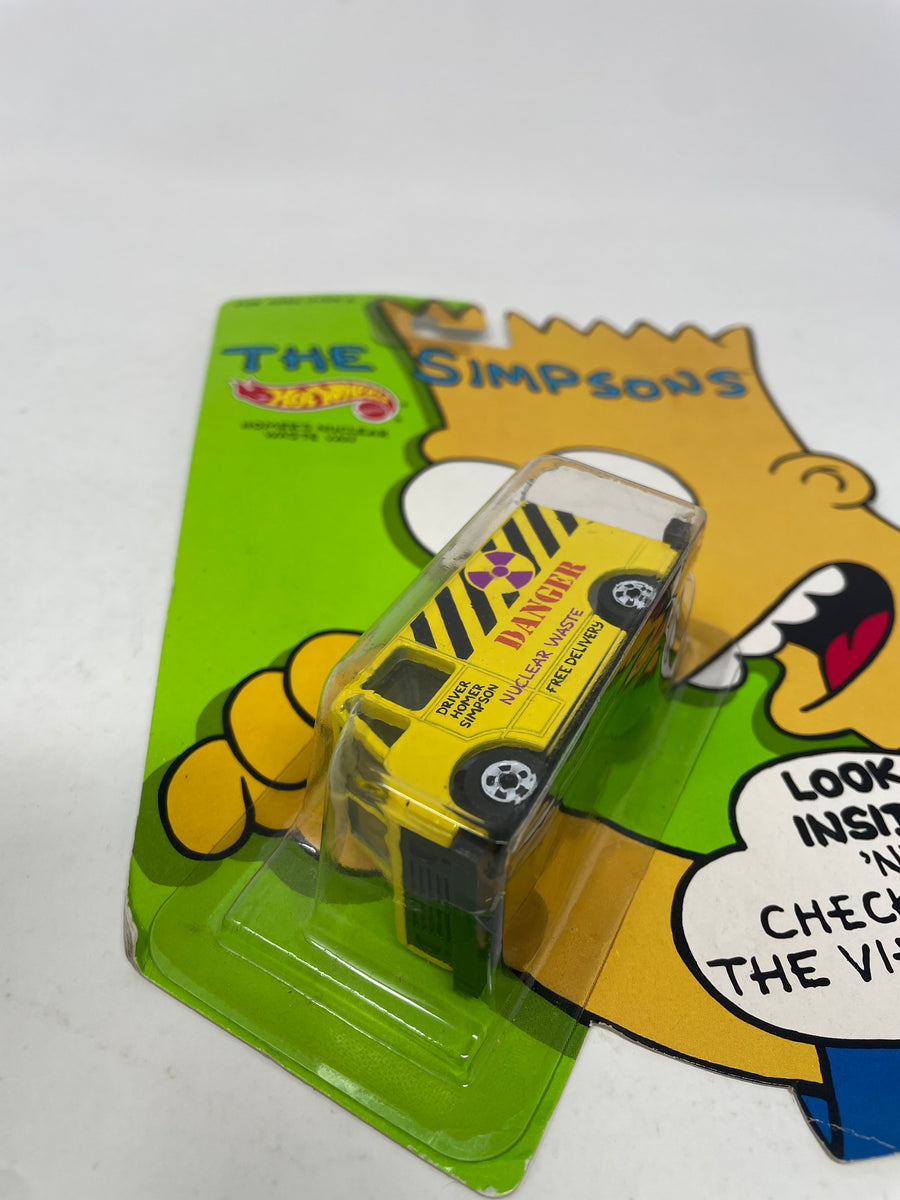 Hot Wheels 1:64 Diecast 1990 The Simpsons Homer’s Nuclear Waste Van 91 ...