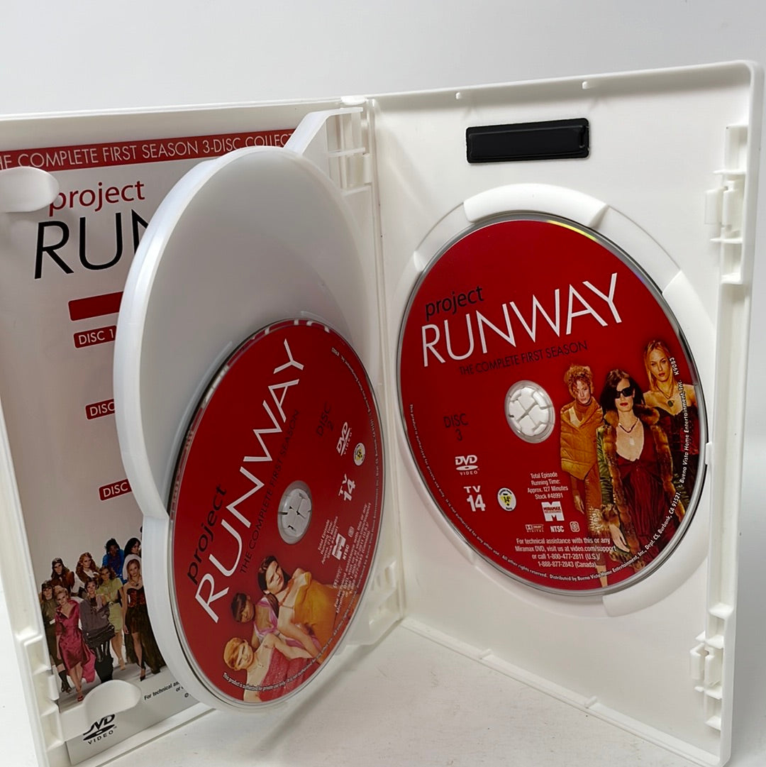 DVD Project Runway The Complete First Season 3-Disc Collection ...