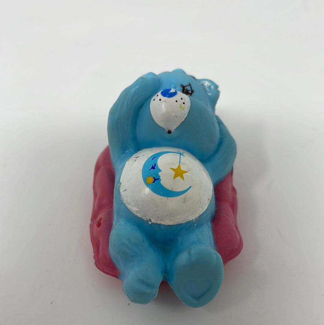 1983 Care Bears Bedtime Bear on Pillow American Greetings PVC Figure 2 ...