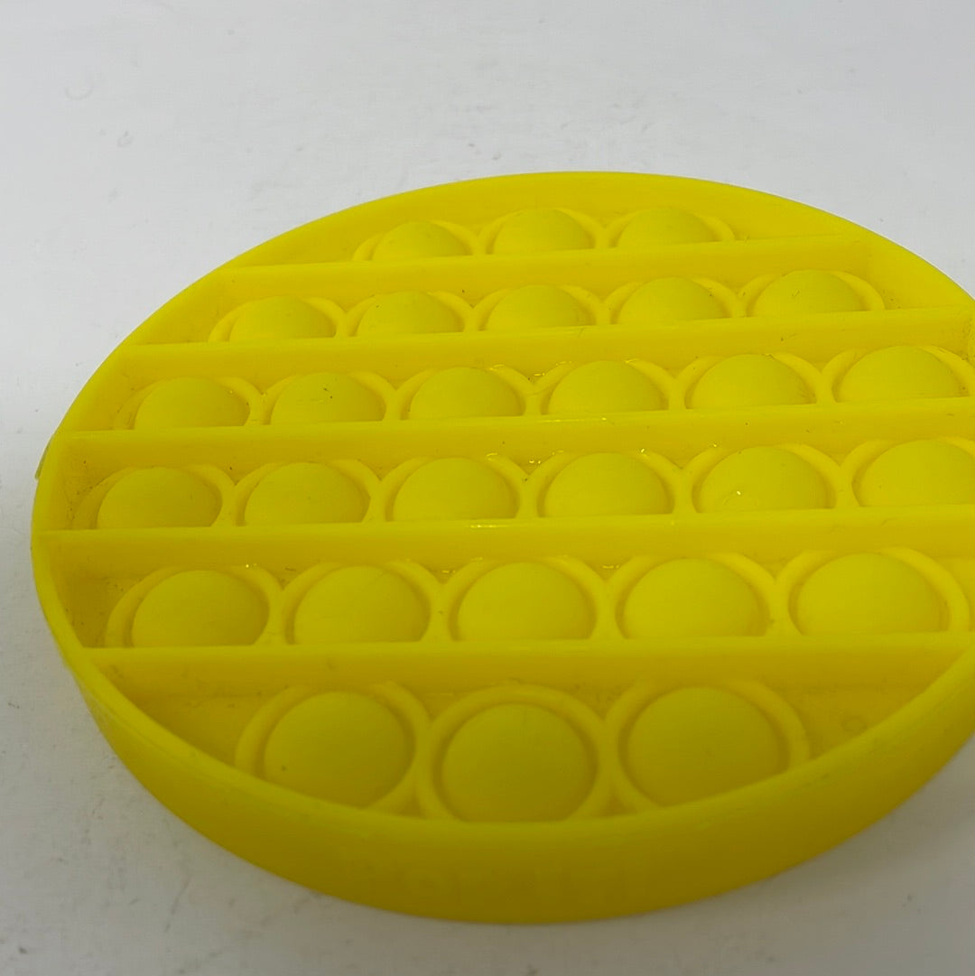 Yellow Circle Pop It Fidget Toy – shophobbymall