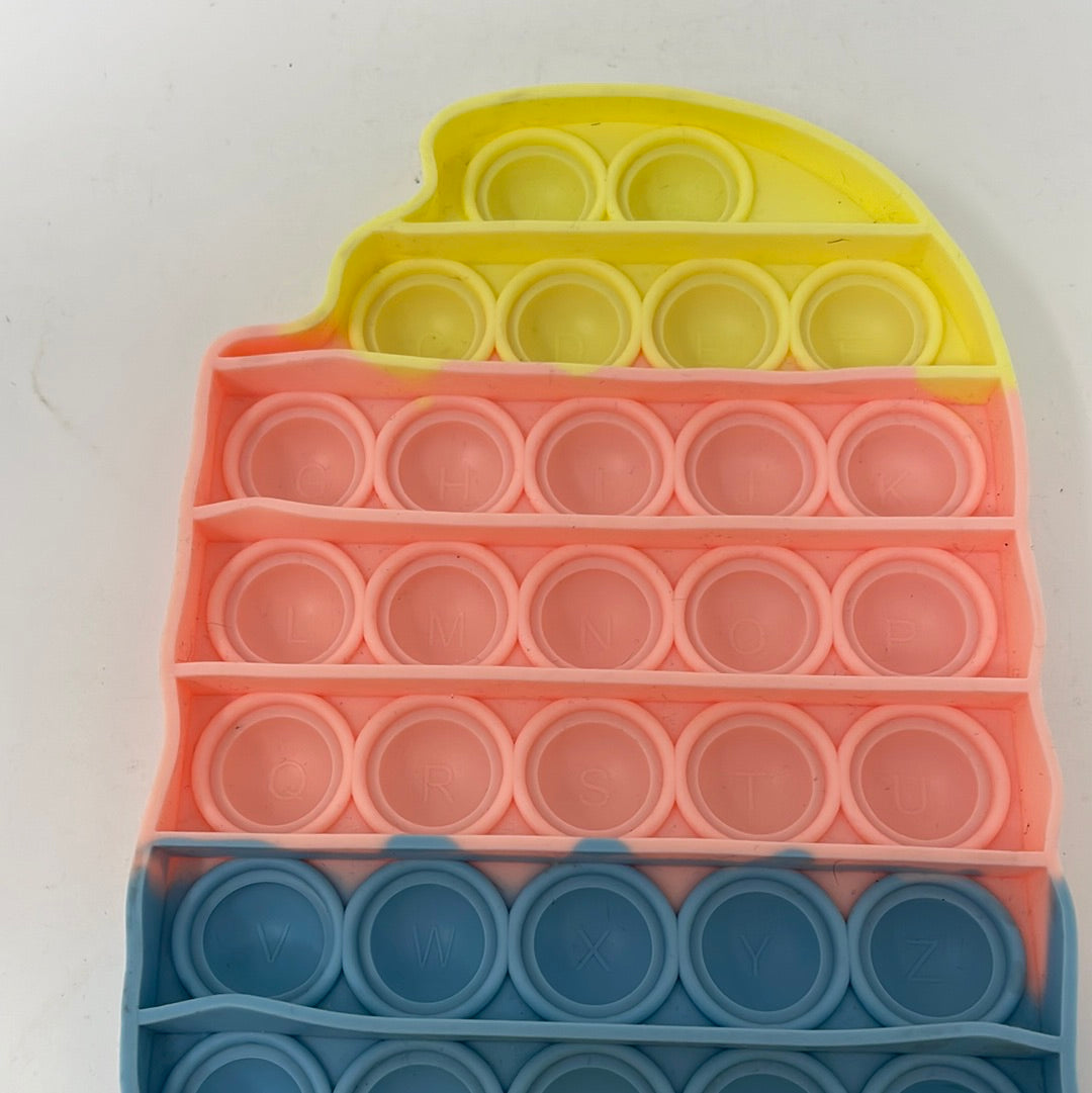 Fidget Pop It Popsicle Shape Yellow, Pink and Blue – shophobbymall