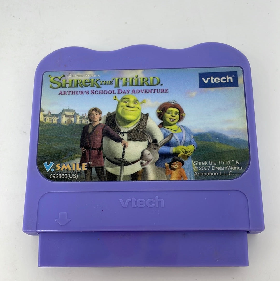 Vtech Vsmile Shrek The Third: Arthur's School Day Adventure Vtech 2007 ...
