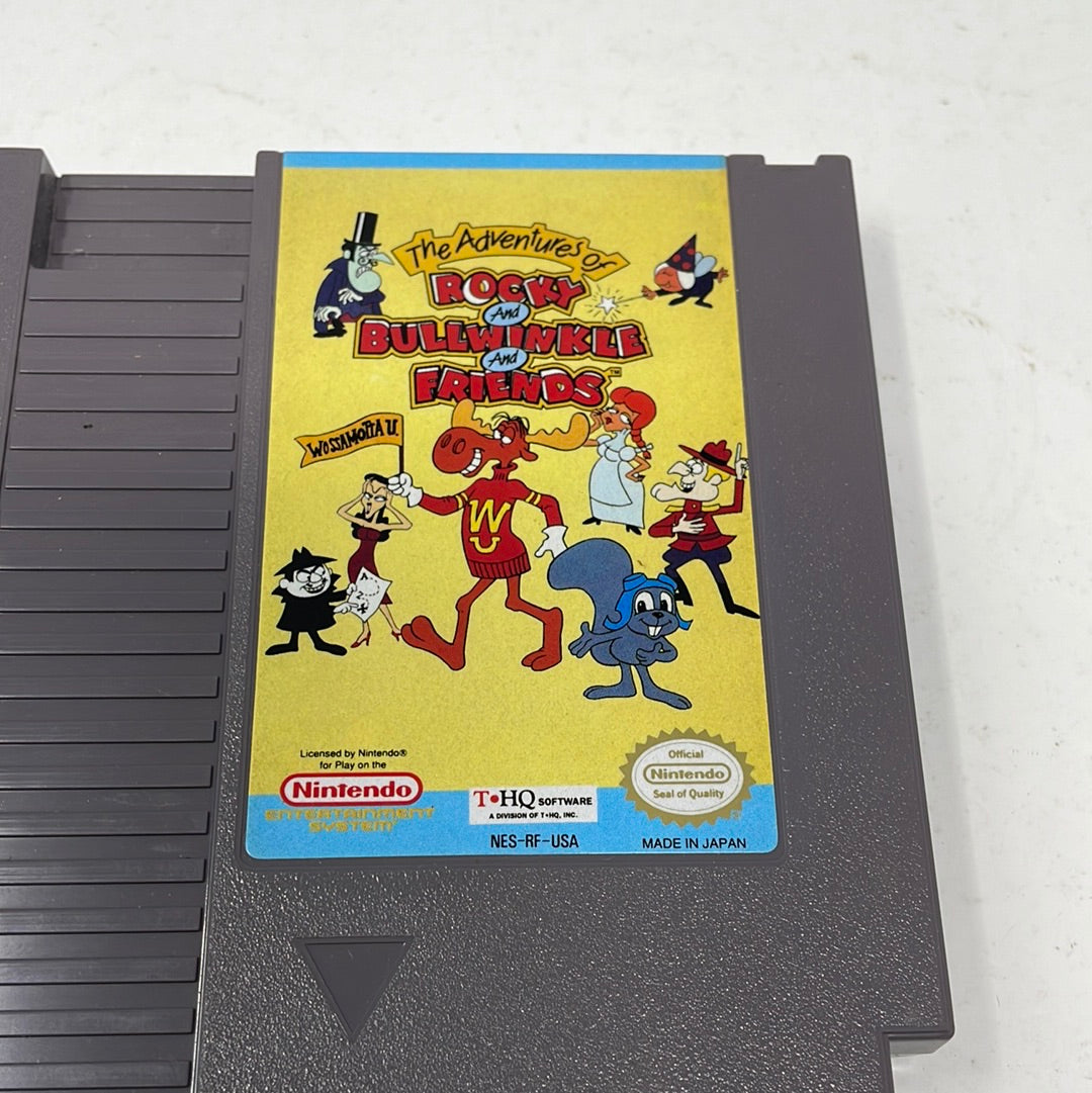 NES The Adventures of Rocky and Bullwinkle and Friends – shophobbymall