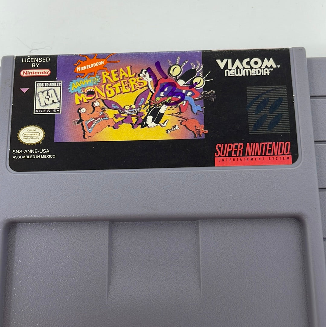 SNES Aaahh!!! Real Monsters – shophobbymall