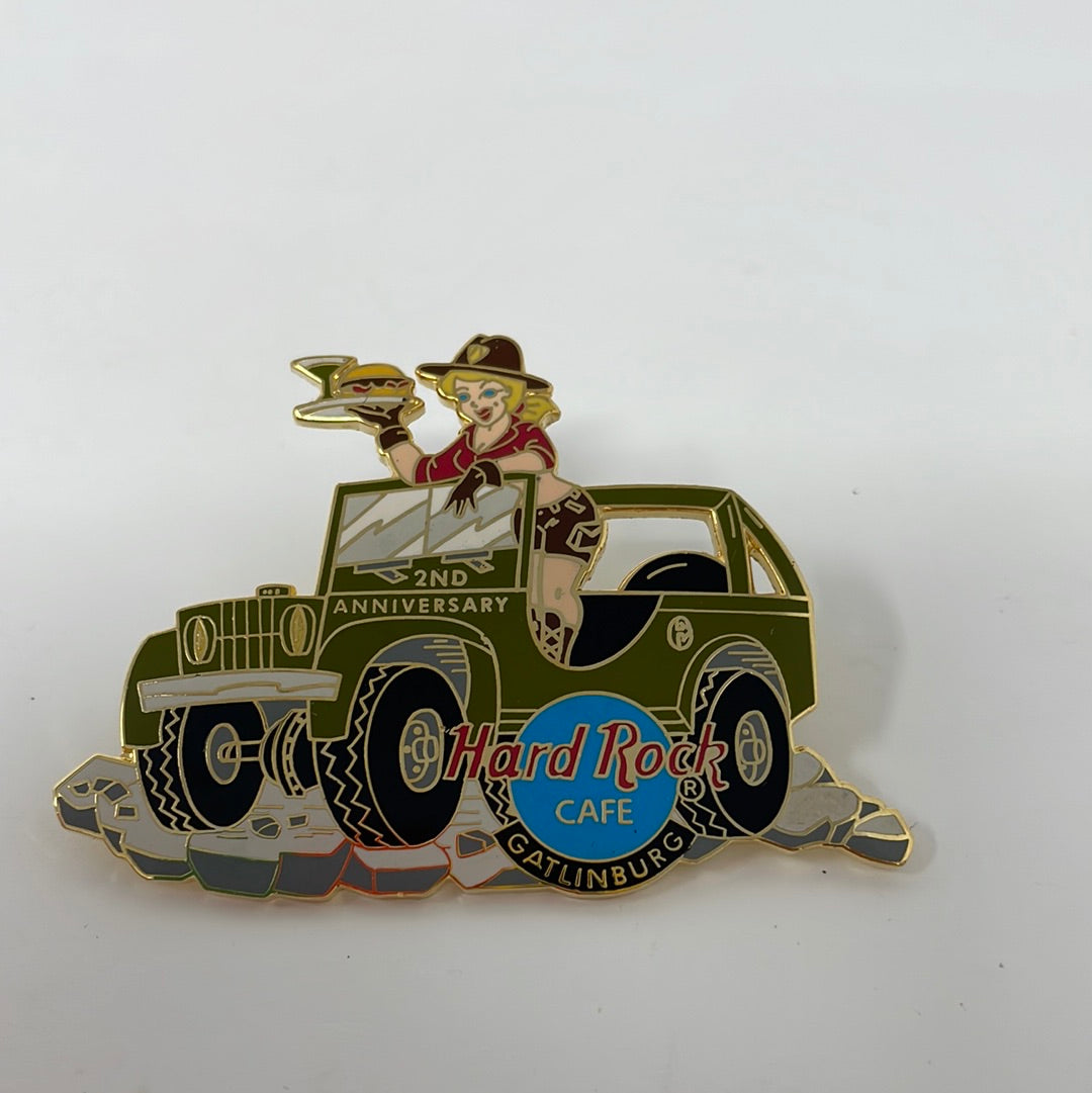 Cartoon Park Ranger Car