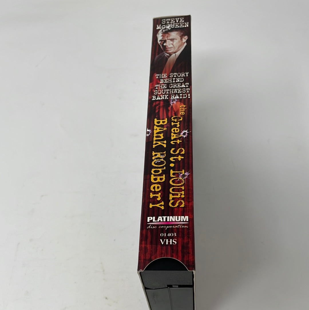 VHS Steve McQueen The Great St. Louis Bank Robbery – shophobbymall