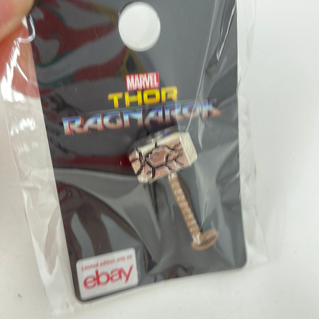 MARVEL THOR RAGNAROK CRACKED MJOLNIR TRADING PIN EBAY EXCLUSIVE ...