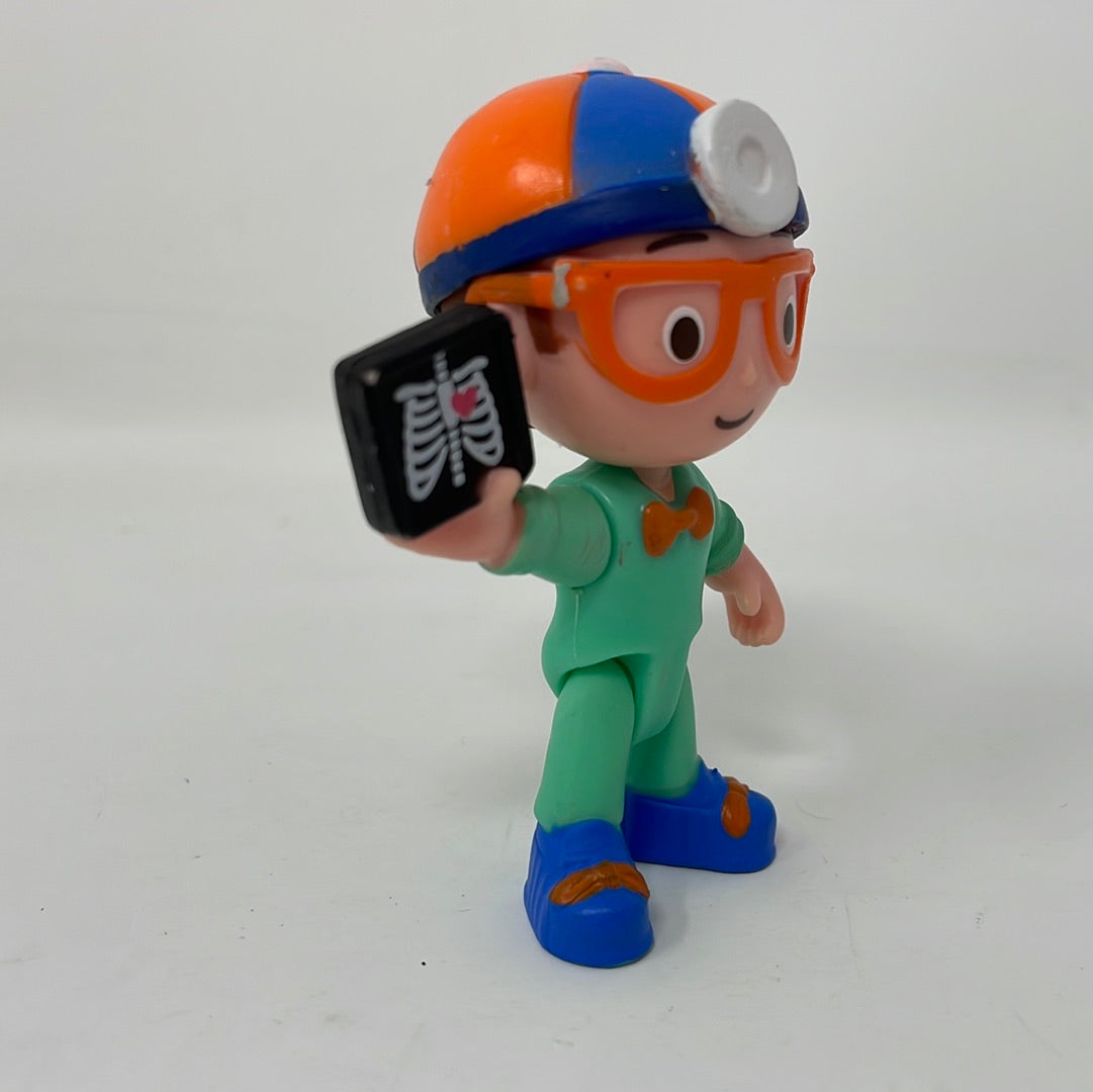 BLIPPI SCIENCE X-RAY ACTION FIGURE KIDS TOYS 2.5" TALL USED – shophobbymall