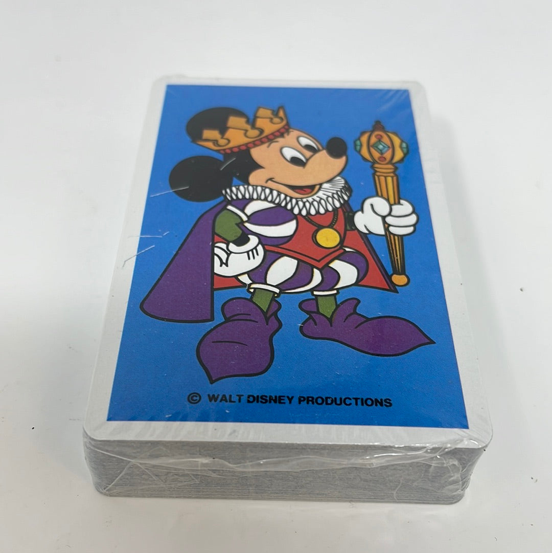 Vintage 1970s King Mickey Mouse Playing Cards Walt Disney Productions ...