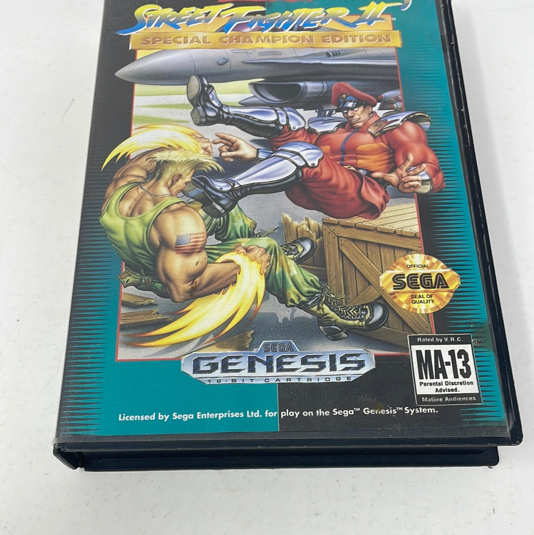Genesis Street Fighter II 2 Special Champion Edition CIB – shophobbymall