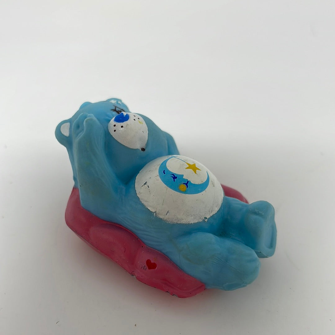 1983 Care Bears Bedtime Bear on Pillow American Greetings PVC Figure 2 ...