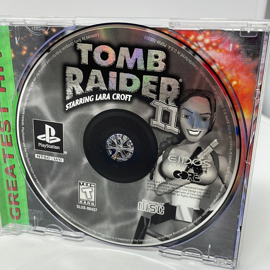 PS1 Tomb Raider II Greatest Hits – shophobbymall