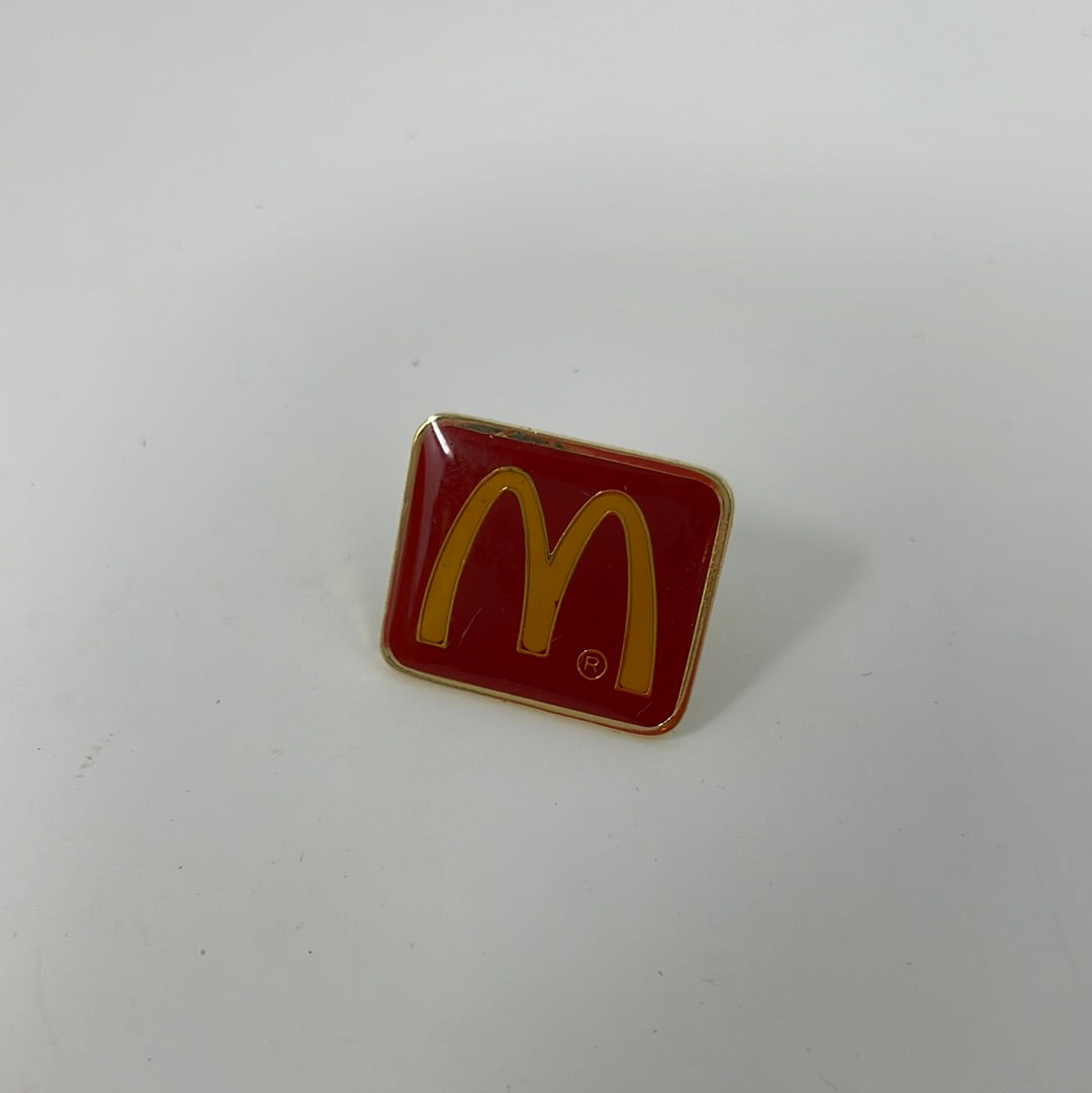 McDonald’s Golden M Arch Logo Enamel Pin – shophobbymall