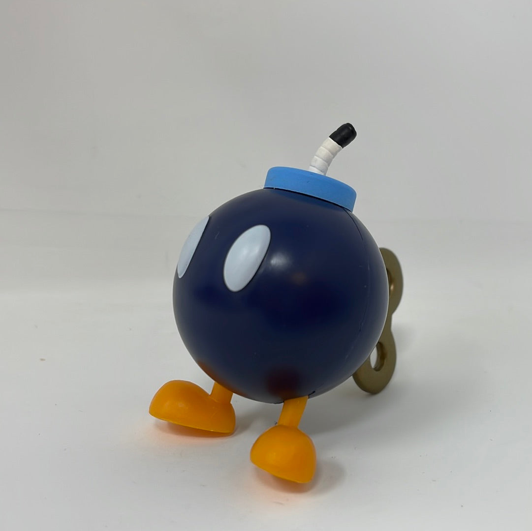 Super Mario Bros BOB-OMB 1" Tall Mini Figure (Nintendo, 2007) Bomb Toy ...