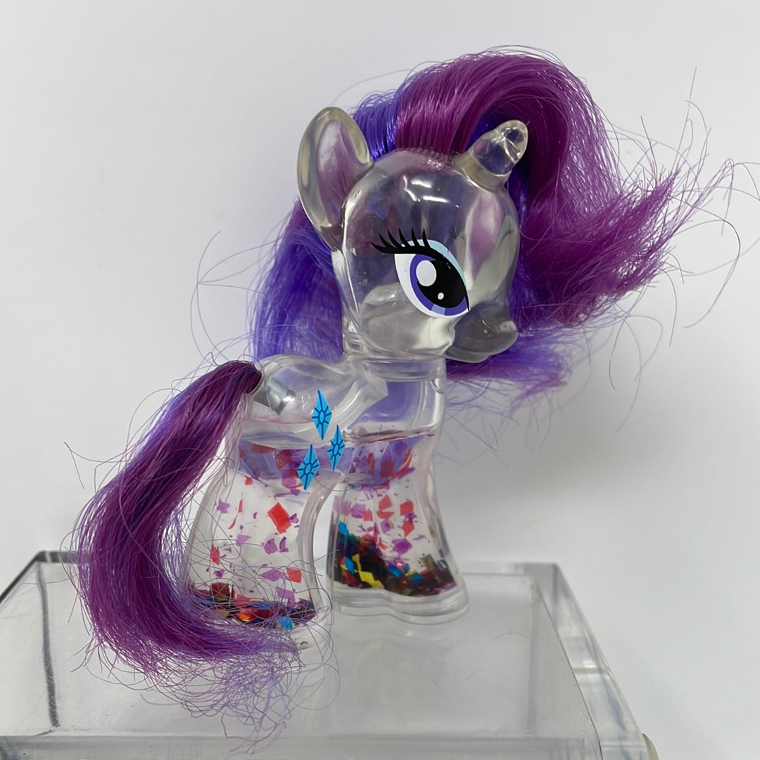 Hasbro My Little Pony Rarity Water Cuties Brushable Diamond Clear MLP ...