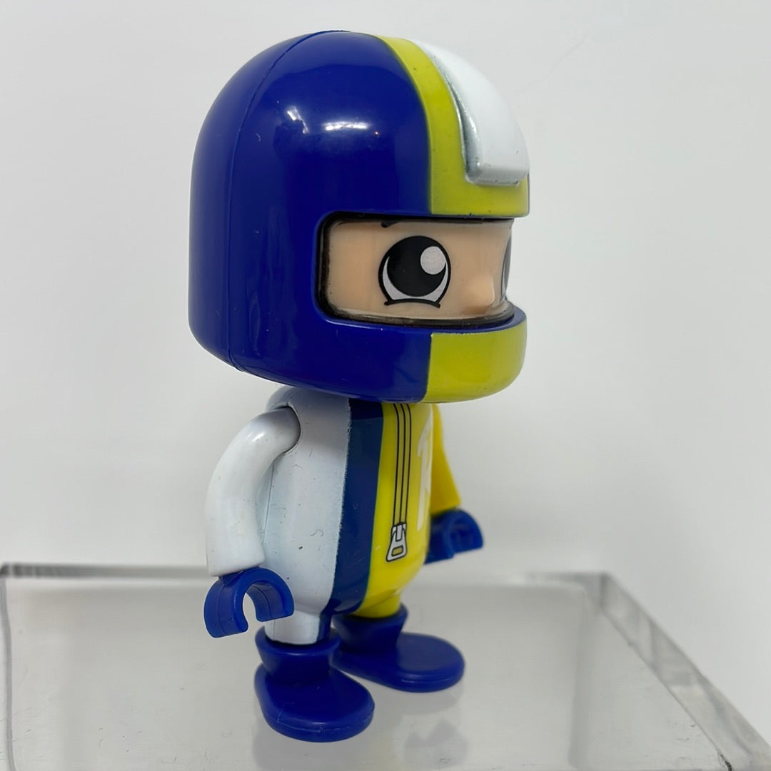Ryan’s World Action Figure Race Car Driver Ryan Yellow, Blue and White ...
