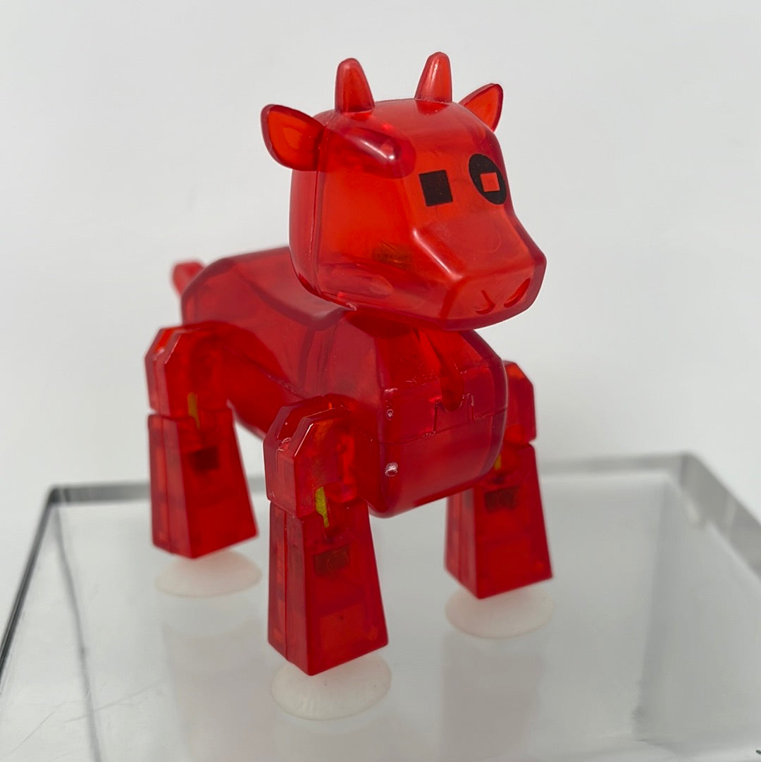 Stikbot Red Transparent Cow Toy – shophobbymall