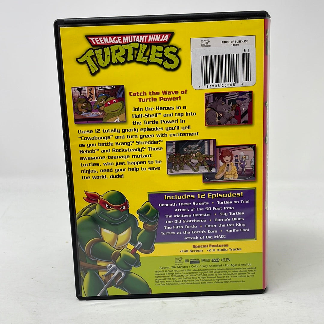 Teenage Mutant Ninja Turtles 3 Dvd Cover